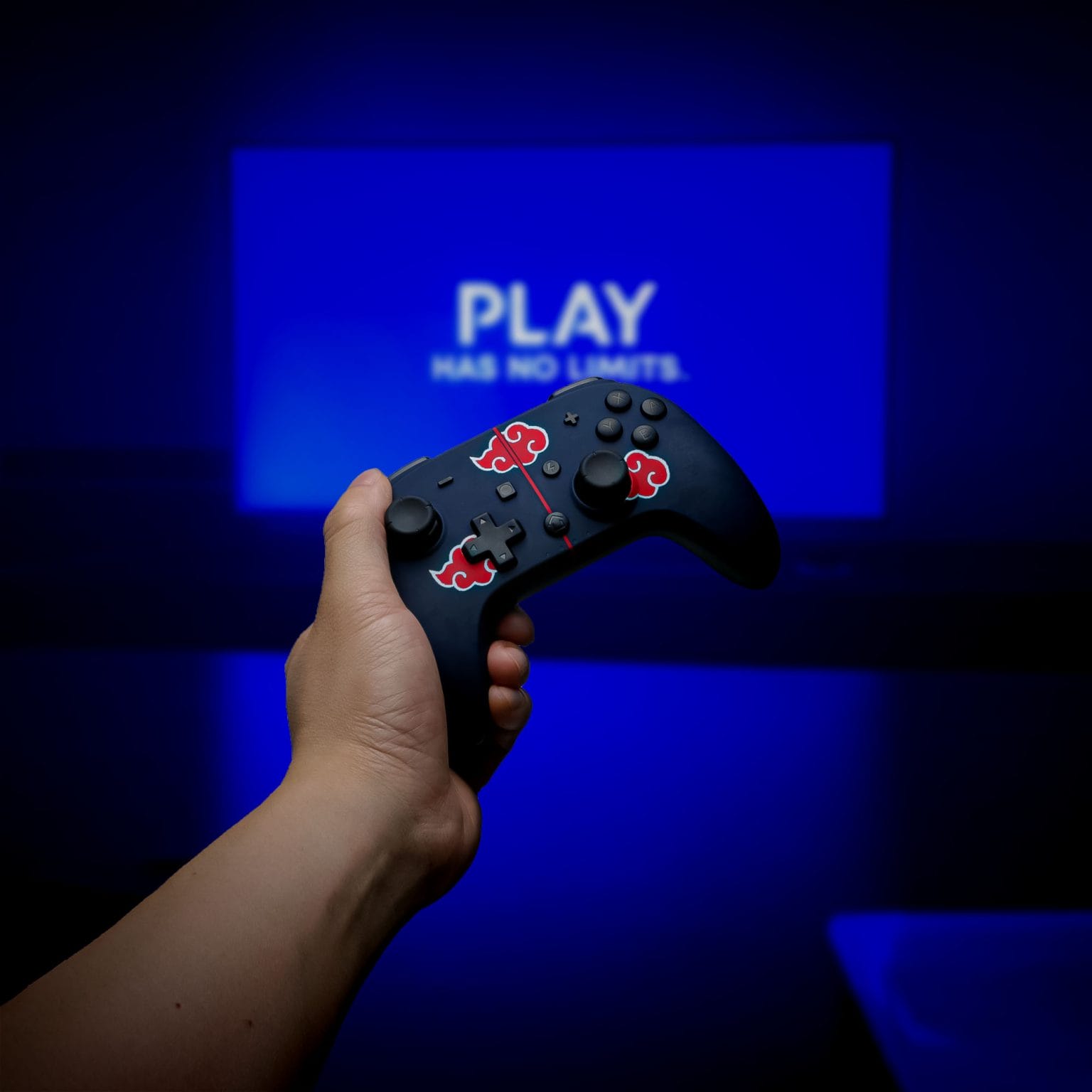 Akatsuki Itachi Edition Wireless Controller for Nintendo Switch OLED ...